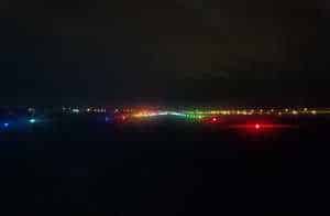 LED runway Lighting and LED PAPI system installation - El Trompillo