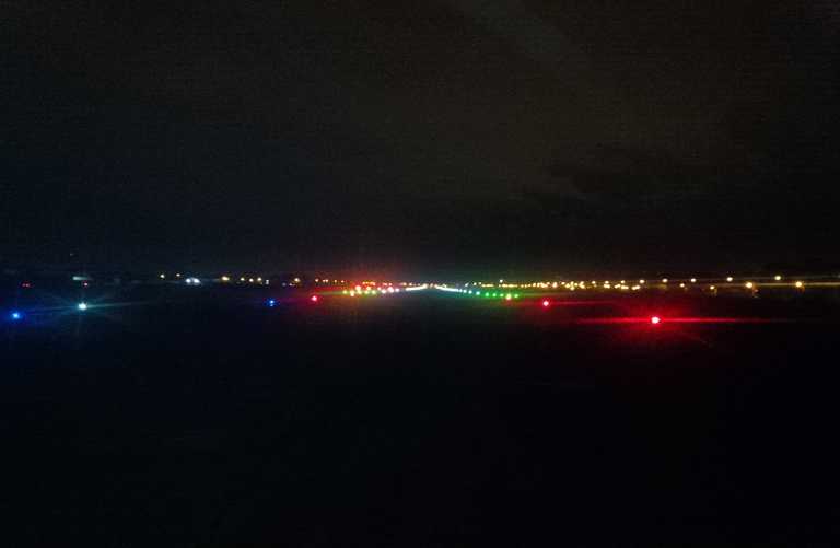 LED runway Lighting and LED PAPI system installation - El Trompillo