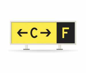 Taxiway Guidance Signs configuration software IR858i airfield sign
