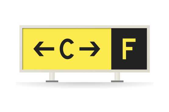 Clearway LED Taxiway Guidance Signs | ATG Airports Clearway LED Taxiway Guidance Signs | ATG Airports
