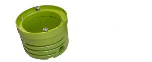 Shallow Base seating pot 8" AGL fixtures - IEC | ATG Airports